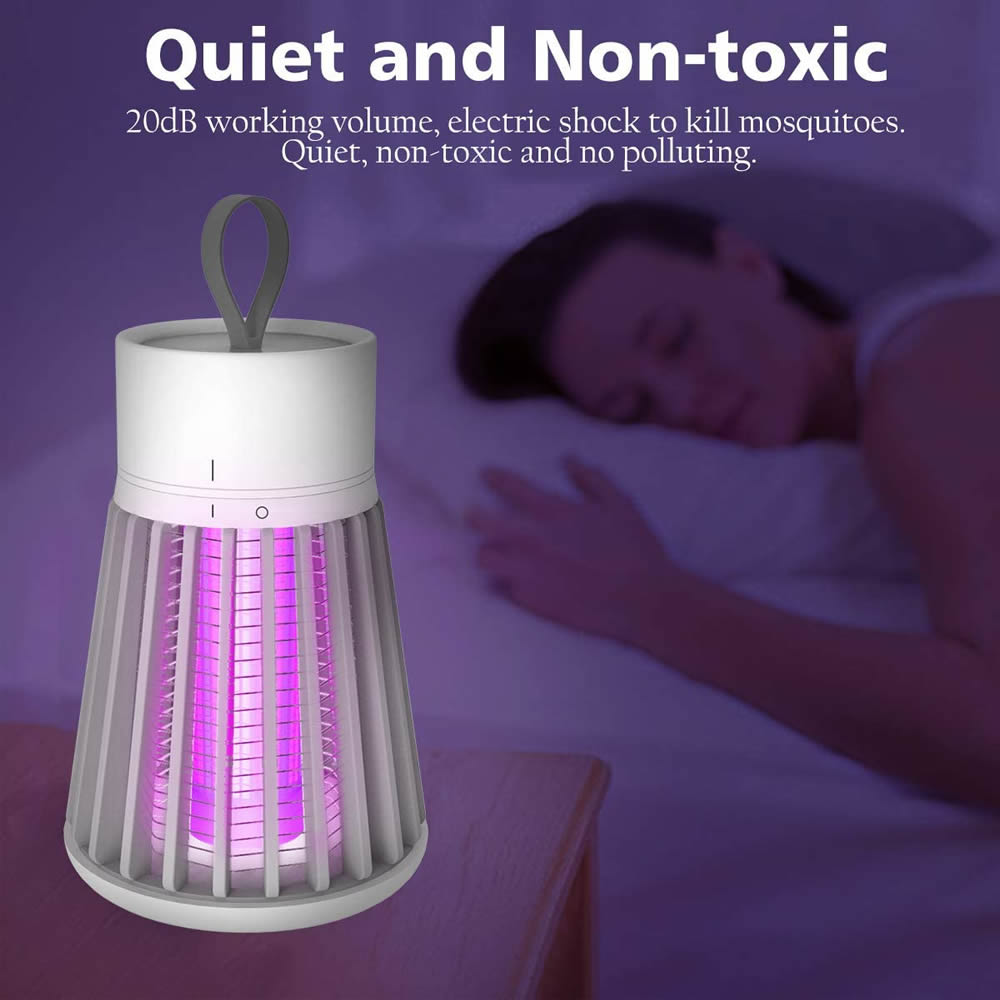 Fashion Mosquito Killer, Electric Mosquito Zappers USB Rechargeable Mo