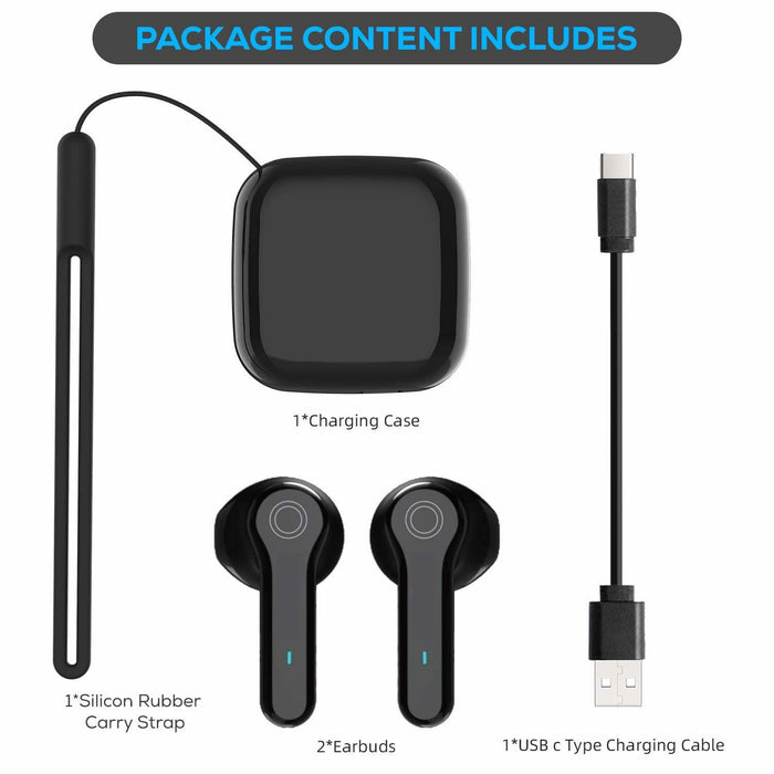 Custom Wireless Bluetooth Earbuds with Charging Case 2021 Design IPX5